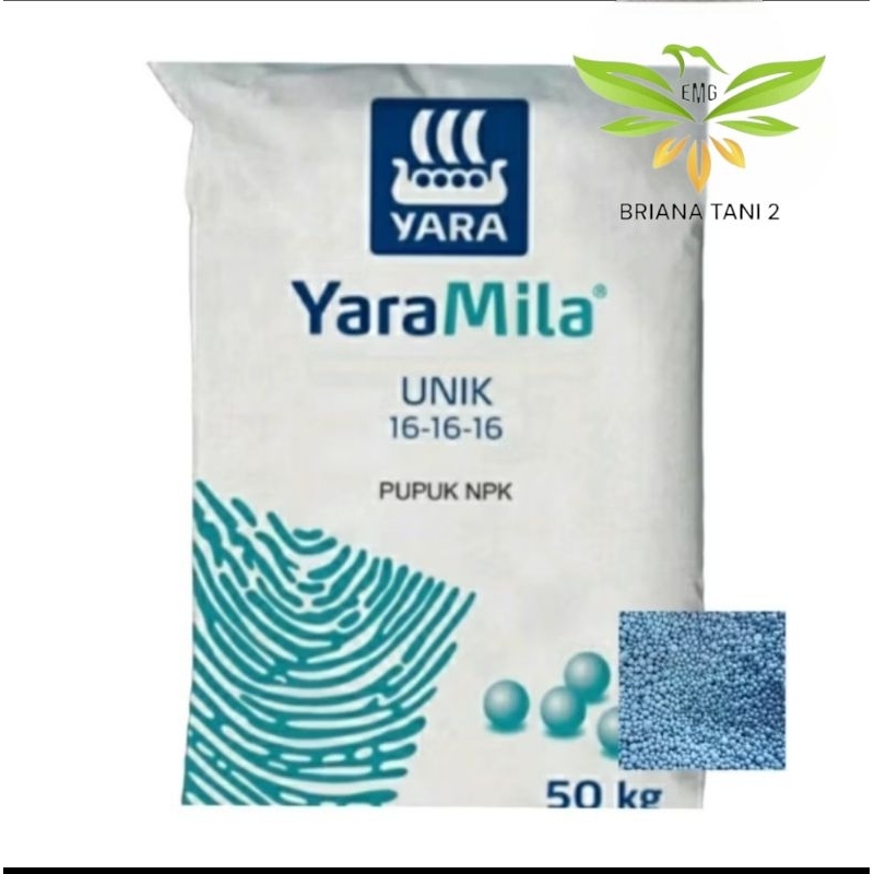 Jual Repack 1 kg Pupuk NPK Yara Mila Unik 1616 16 Cocok Untuk Semua ...
