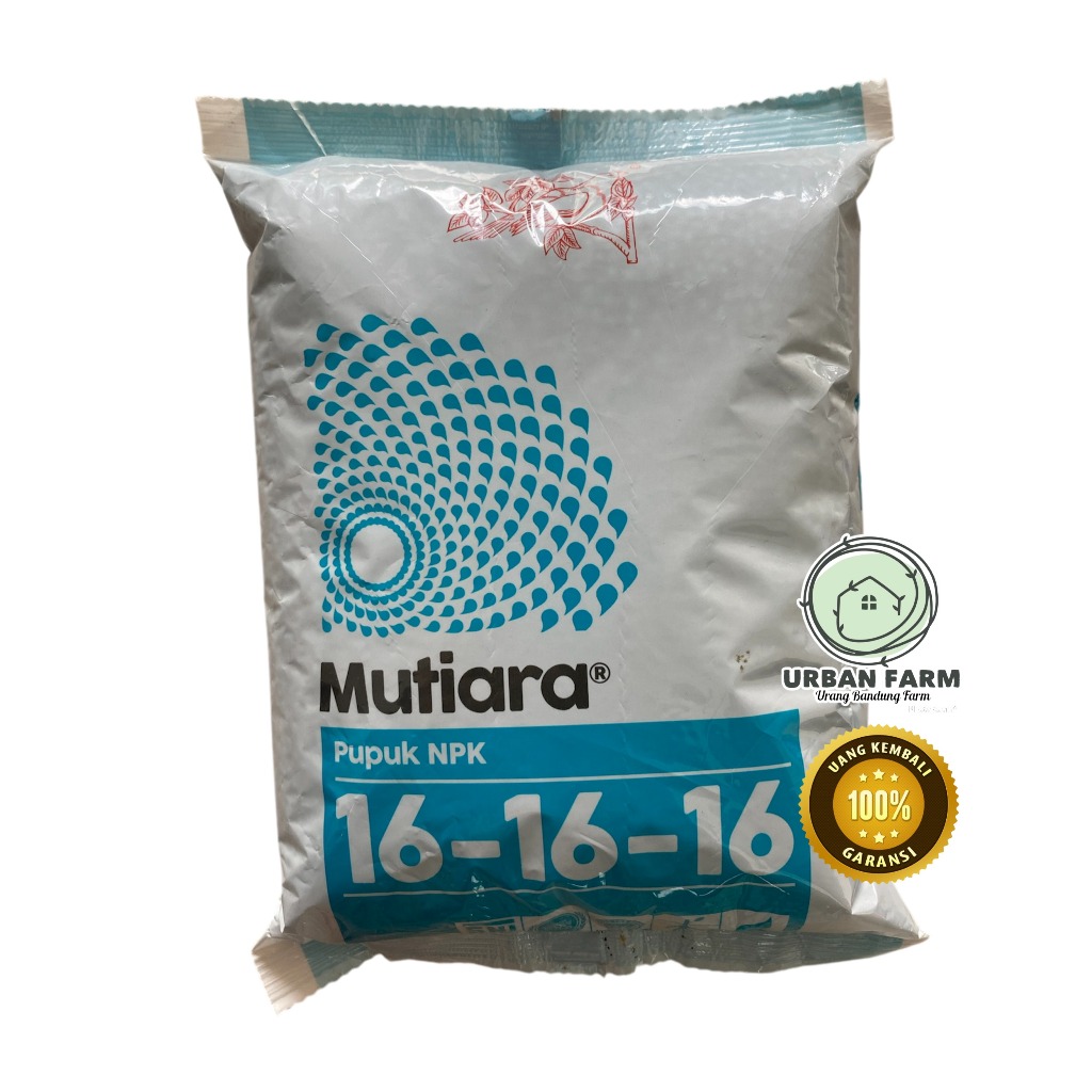 Jual PUPUK NPK MUTIARA 16 16 16 MEROKE (Kemasan Pabrik 1KG) | Shopee Indonesia