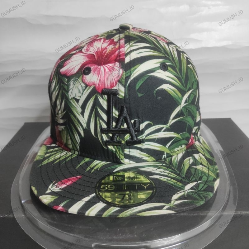Jual Topi Snapback New Era x MLB LA Floral Build Up | Shopee Indonesia