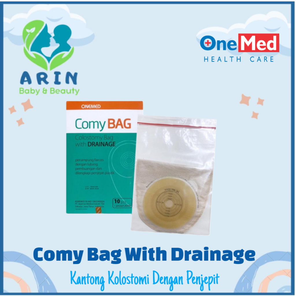 Jual ECER Comy Bag With Drainage Colostomy Bag Onemed Kantong Kolostomi ...