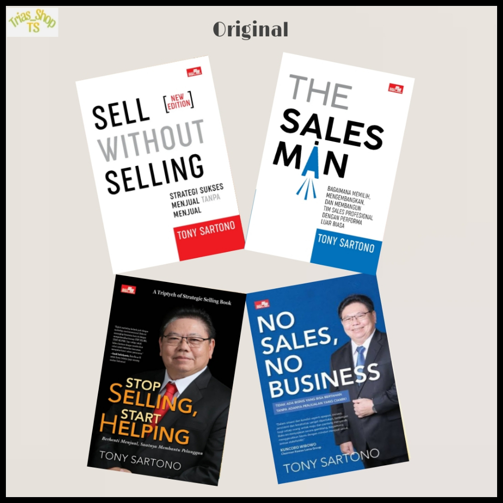 Jual Buku Sell Without Selling Strategi Menjual Stop Selling Start ...