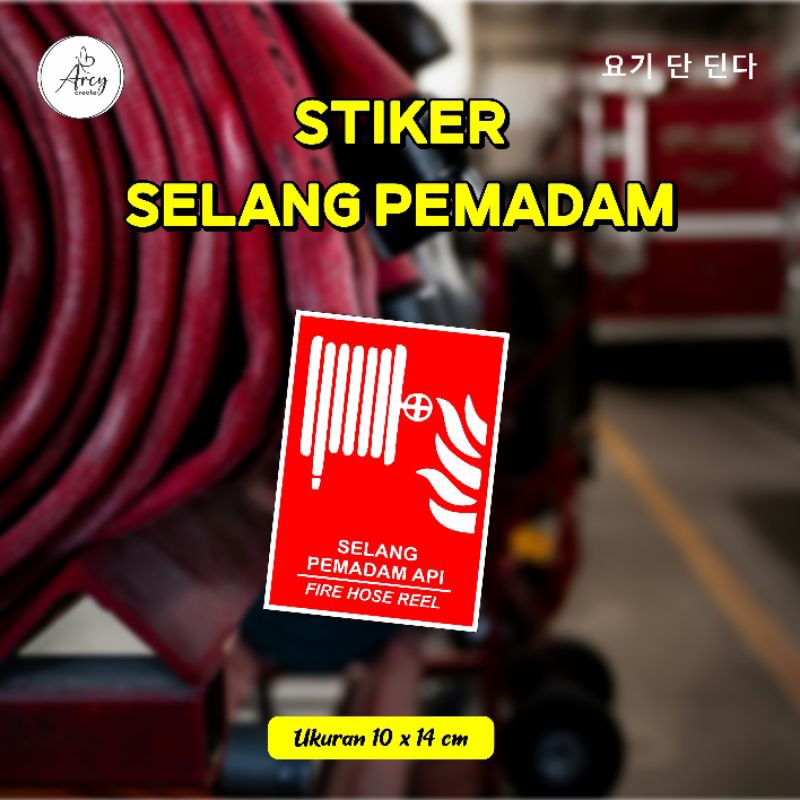 Jual Stiker Selang Pemadam Api | Shopee Indonesia