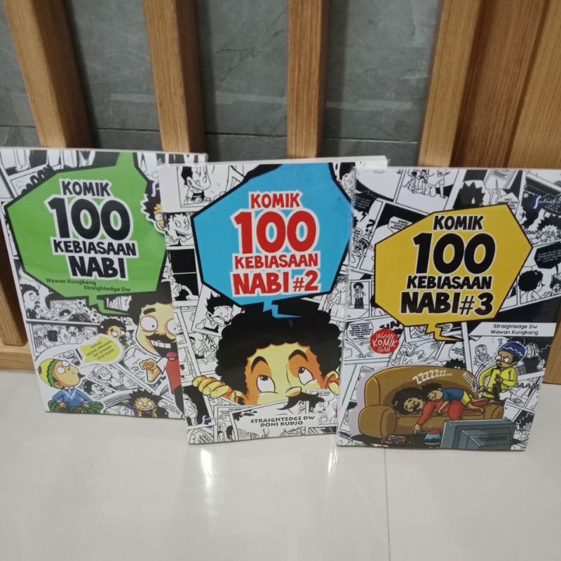 Jual BUKU KOMIK 100 KEBIASAAN NABI JAGOAN KOMIK ISLAM. BESTSELLER ...