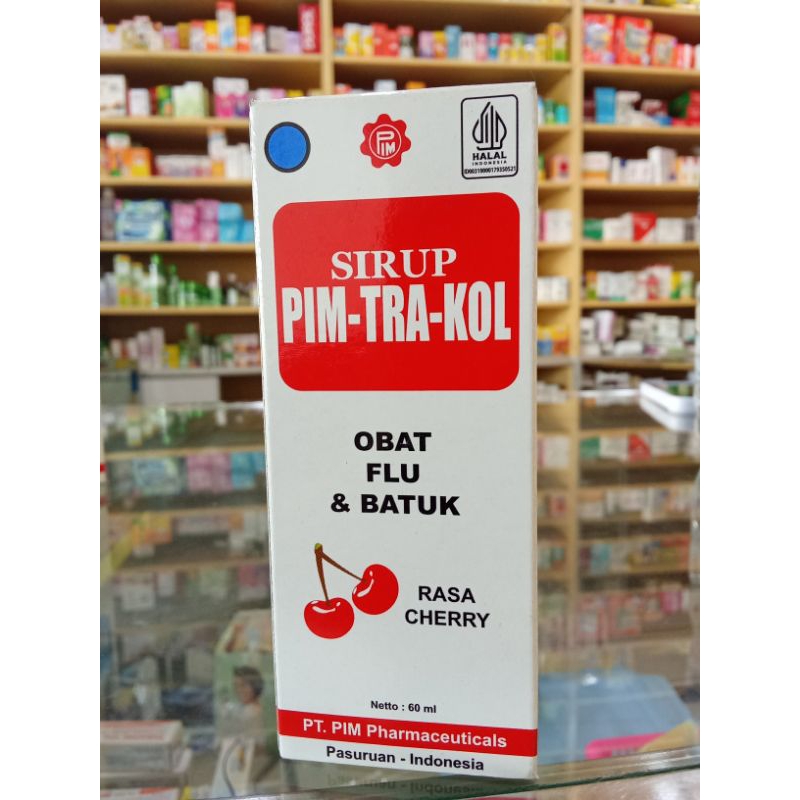 Jual PIM-TRA-KOL flu dan batuk 60ml | Shopee Indonesia