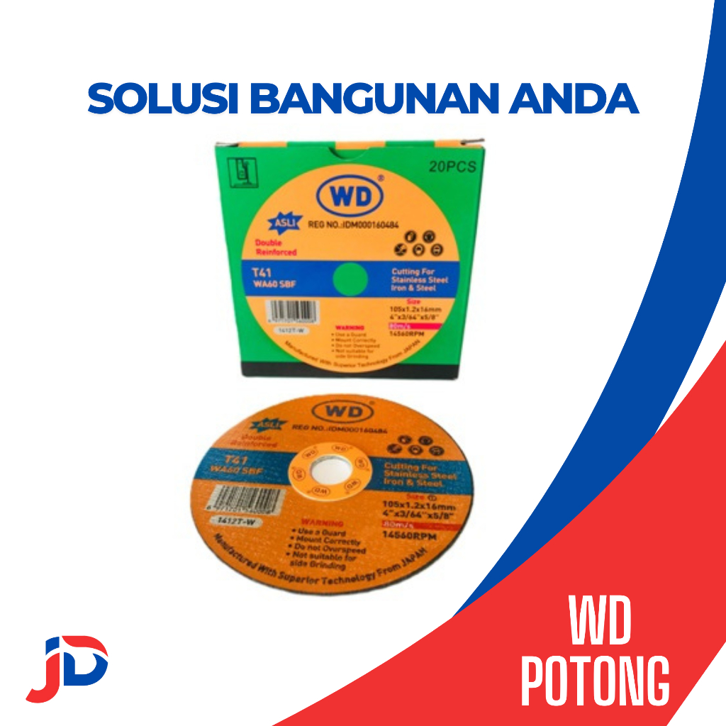 Jual Resibon WD " / gurinda potong besi WD / gerinda besi WD 4inch ...