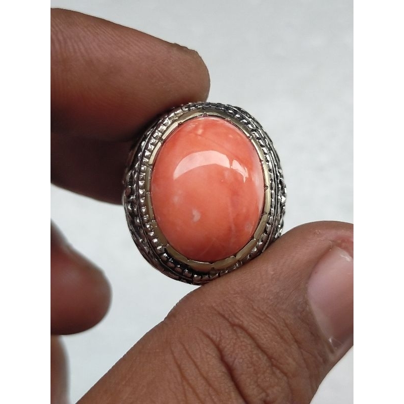 Jual batu natural red coral / Marjan,corallium elatius | Shopee Indonesia