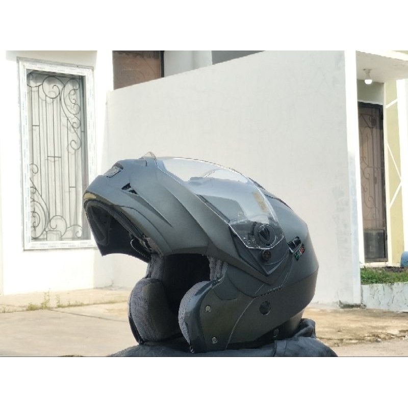 Jual Helm modular caberg tourmax black dof | Shopee Indonesia