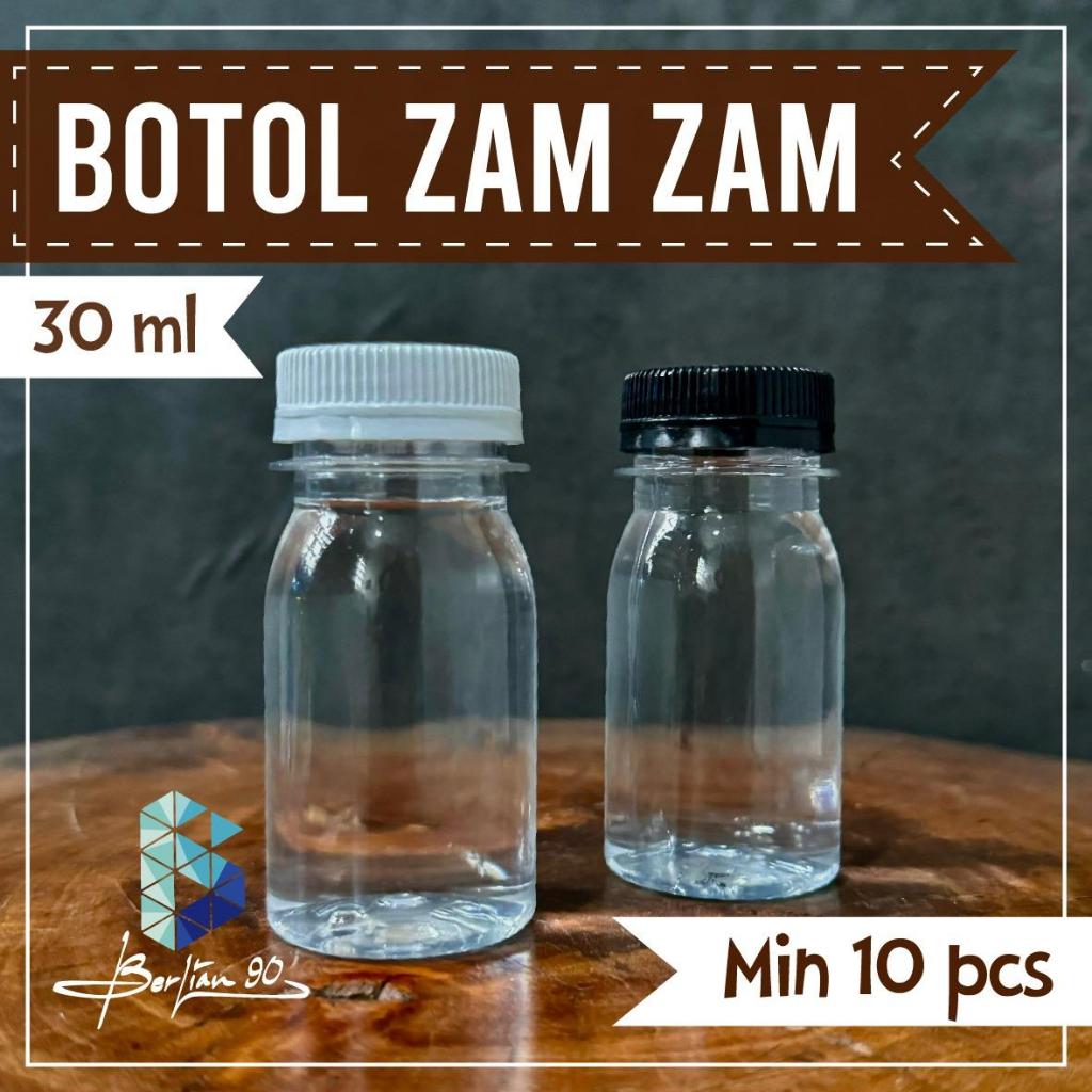 Jual Botol Zam Zam 30 ml Botol Kapsul Botol Plastik Botol Zamzam Botol 30 ml isi 100pcs | Shopee ...