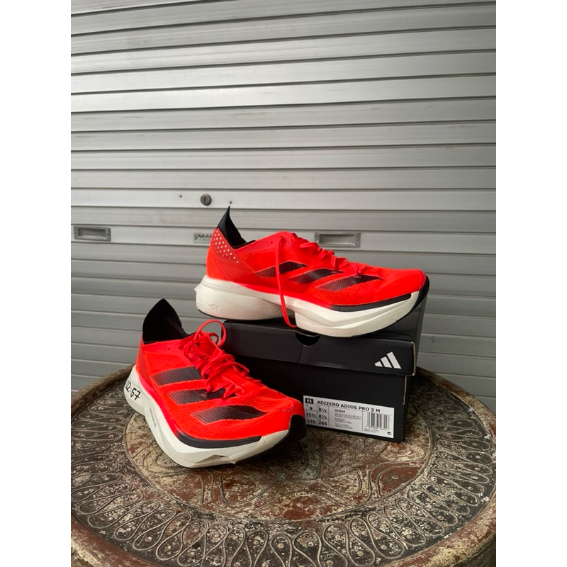 Jual Adidas Adizero Adios Pro 3 Solar Red 10 Years Anniversary | Shopee ...