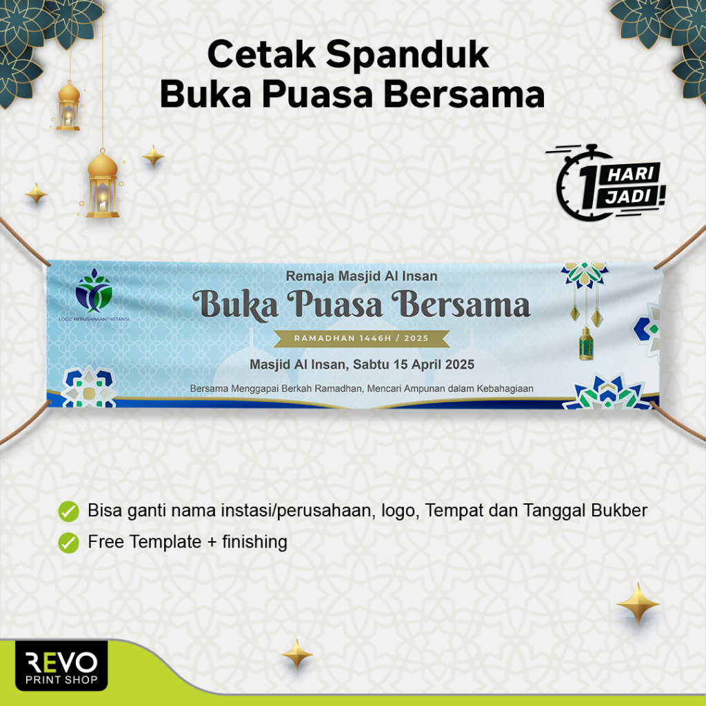 Jual Spanduk Buka Puasa Bersama / Banner Bukber / Spanduk Puasa ...