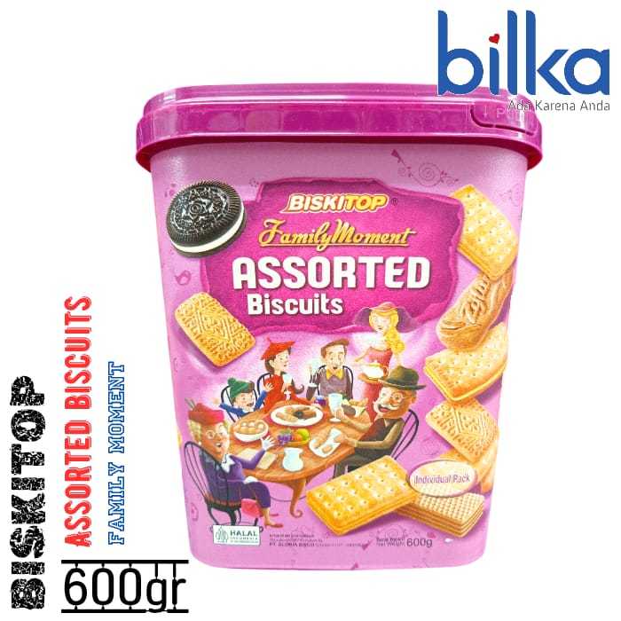 Jual BISKITOP Assorted Biscuits & Wafer (Biskuit Aneka Rasa) | Shopee ...