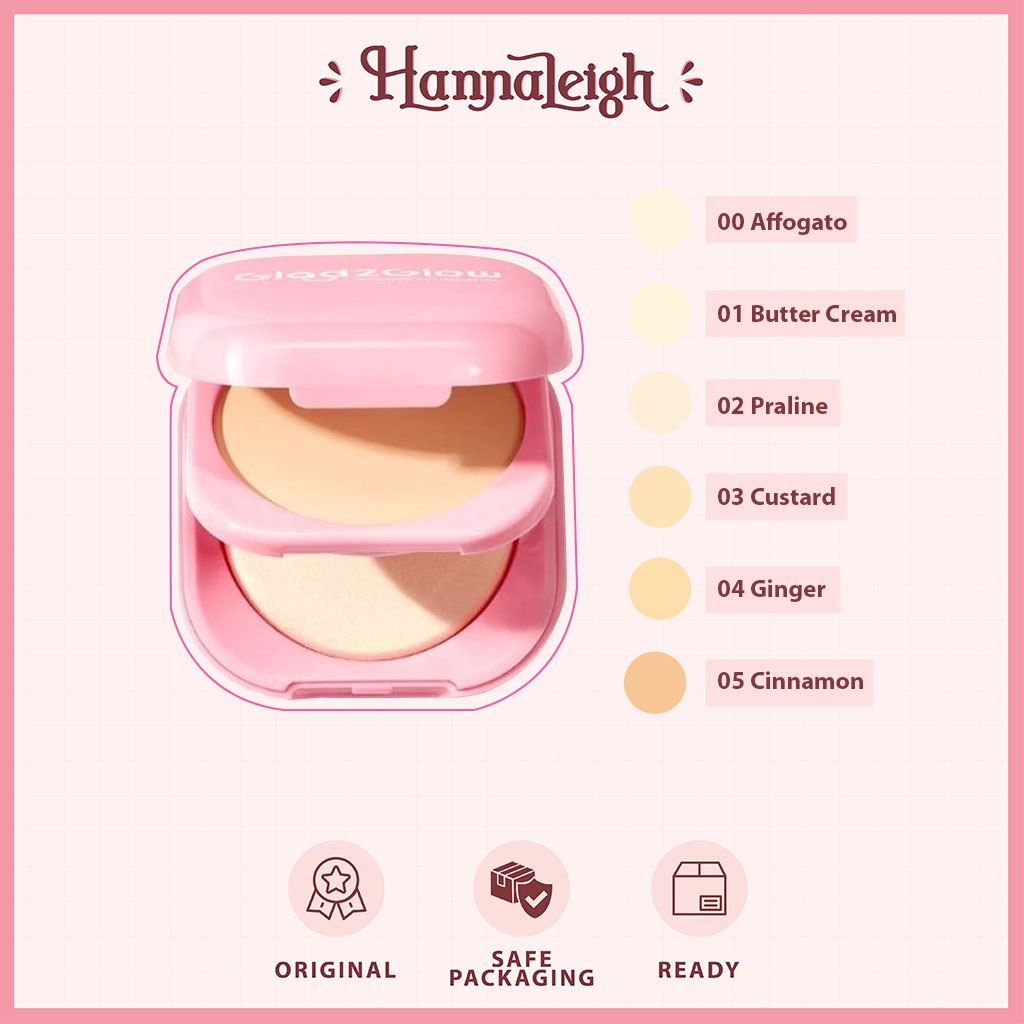 Jual GLAD2GLOW - G2G Perfect Blurring Powder Foundation | Shopee Indonesia