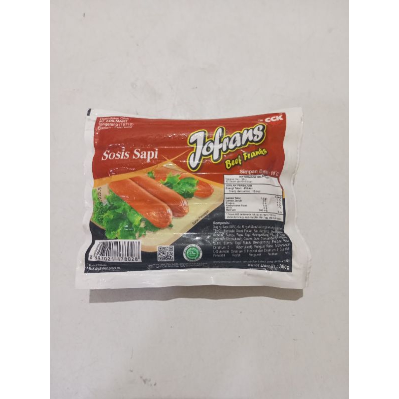Jual Jofrans beef Franks/sosis sapi 300gr | Shopee Indonesia