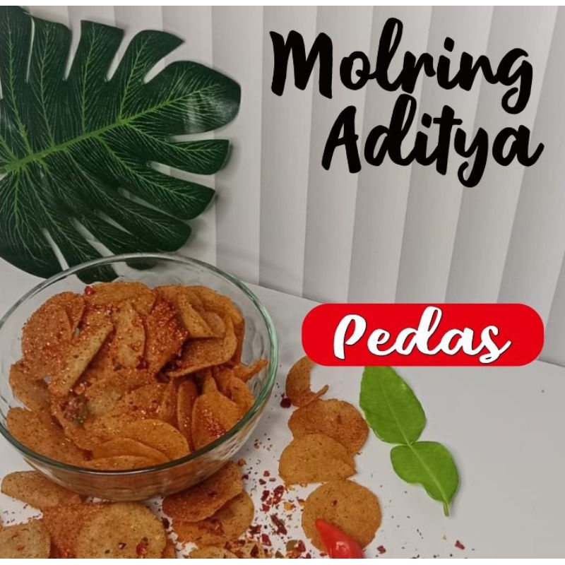Jual Keripik moring pedas 200gr/moring asin gurih/moring renyah/camilan ...