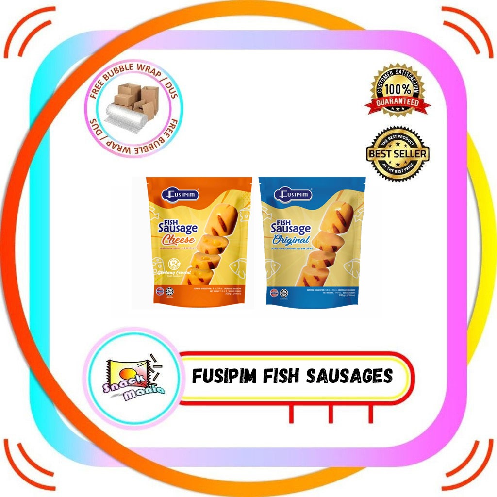 Jual Fusipim Fish Sausage Cheese | Original ~ 200 gr Sosis Ikan ...