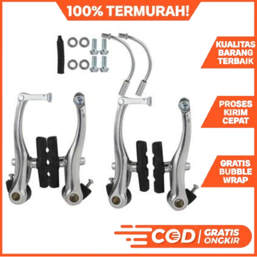 Jual Rem Sepeda Vbrake Full Alloy Chrome Sepeda Lipat MTB Minivelo DLL ...