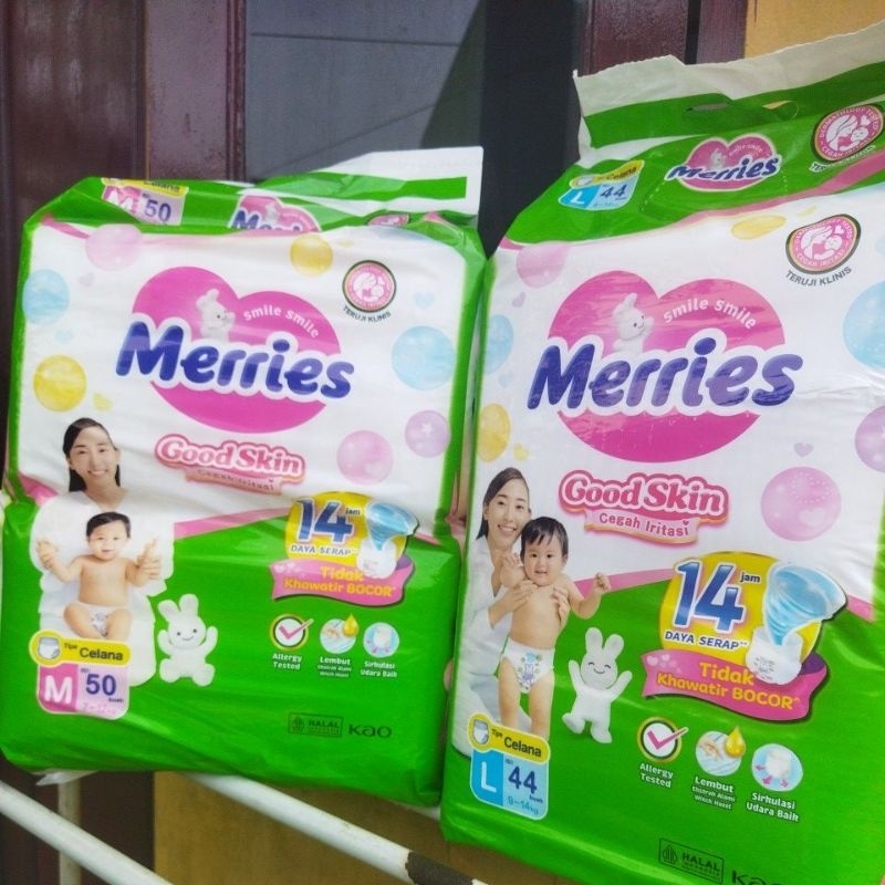 Jual Merries GoodSkin M48 L42 XL38 XXL28 | Shopee Indonesia