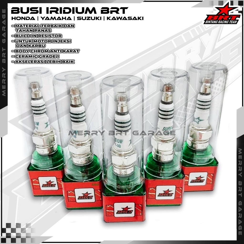Jual Super Busi Iridium BRT Beat Vario 125 150 KLX Grand Supra X 125 CRF Vega Jupiter Tiger ...