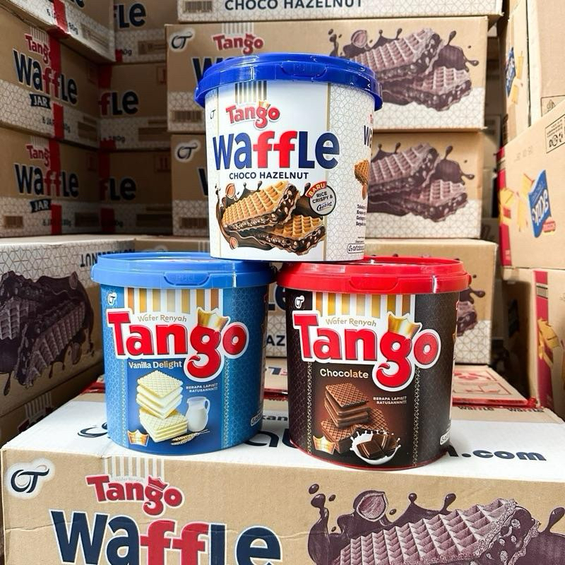 Jual TANGO WAFER & WAFFLE JAR 1 KARTON ISI 6 TOPLES Cemilan Biskuit ...
