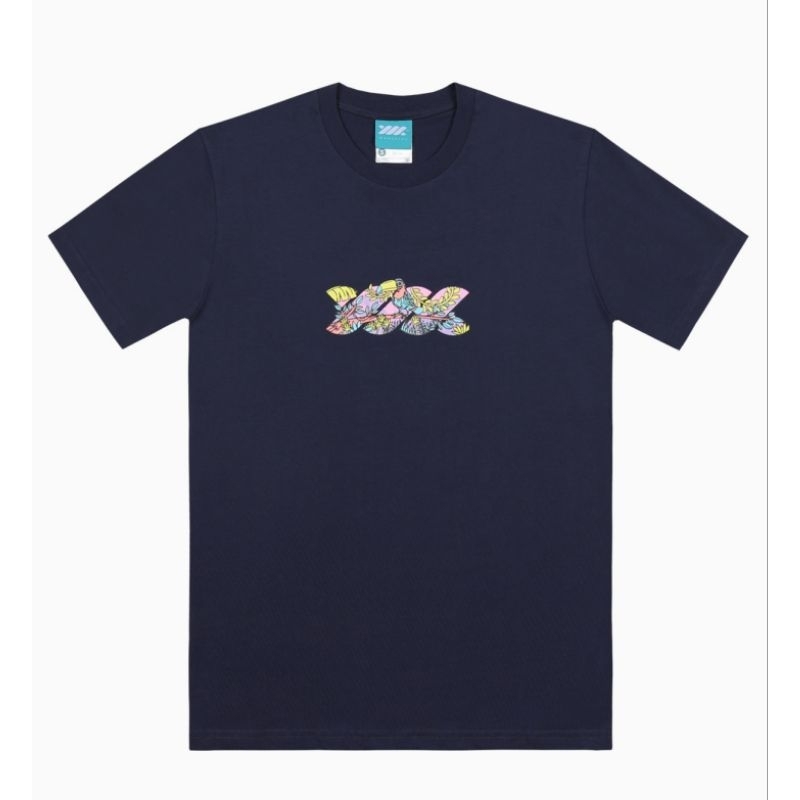 Jual Wadezig T Shirt MACAU TWISTY NAVY | Shopee Indonesia