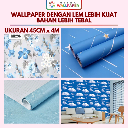 Jual Walpeper Dinding Kamar Wallpaper Sticker Dinding Ruang Tamu ...
