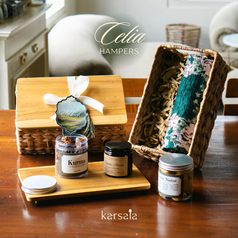 Jual KARSALA - Celia Package Hampers Lebaran 2025 | Parcel Anyaman ...
