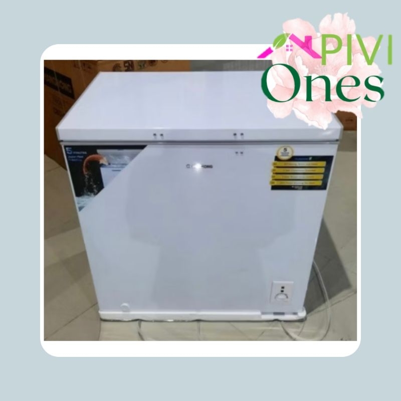 Jual Changhong Chest Freezer FCF266 DW 210L Garansi Resmi Freezer Box ...
