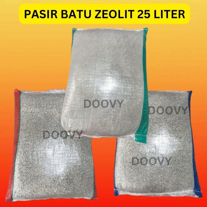 Jual PASIR KUCING ZEOLIT 25 LITER PASIR ZEOLIT PASIR BATU CUCI ULANG 25 ...