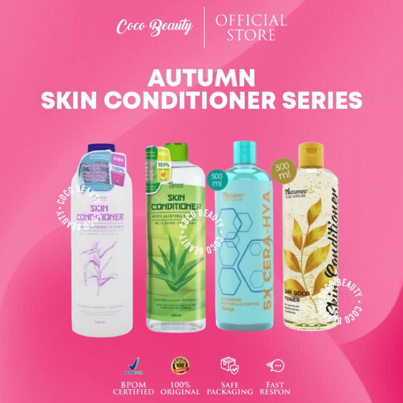Jual Autumn Skin Conditioner With Hatomugi Extract series500mL | Shopee ...