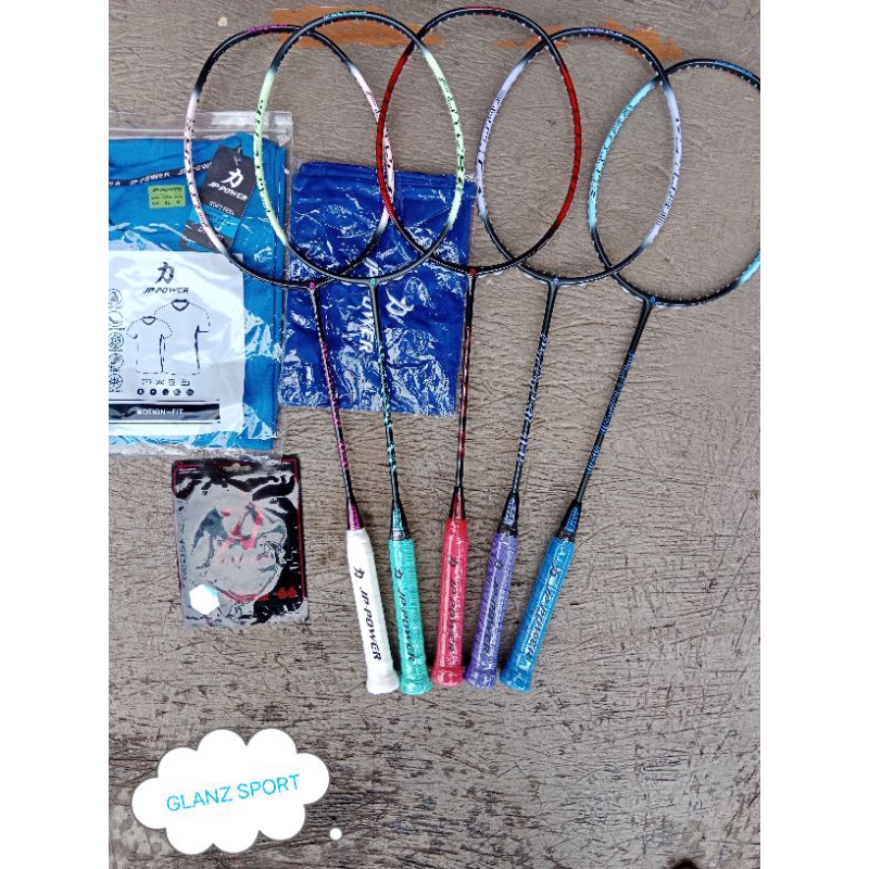 Jual RAKET BADMINTON JP POWER FUTURE 66 Z66 ORIGINAL FULL SET | Shopee ...