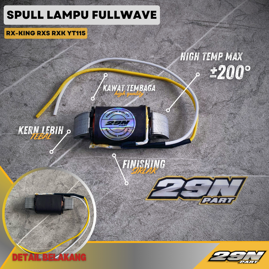Jual Spull Spul Lampu DC Fullwave Full Wave RX KING RXS RXK YT115 NEW ...