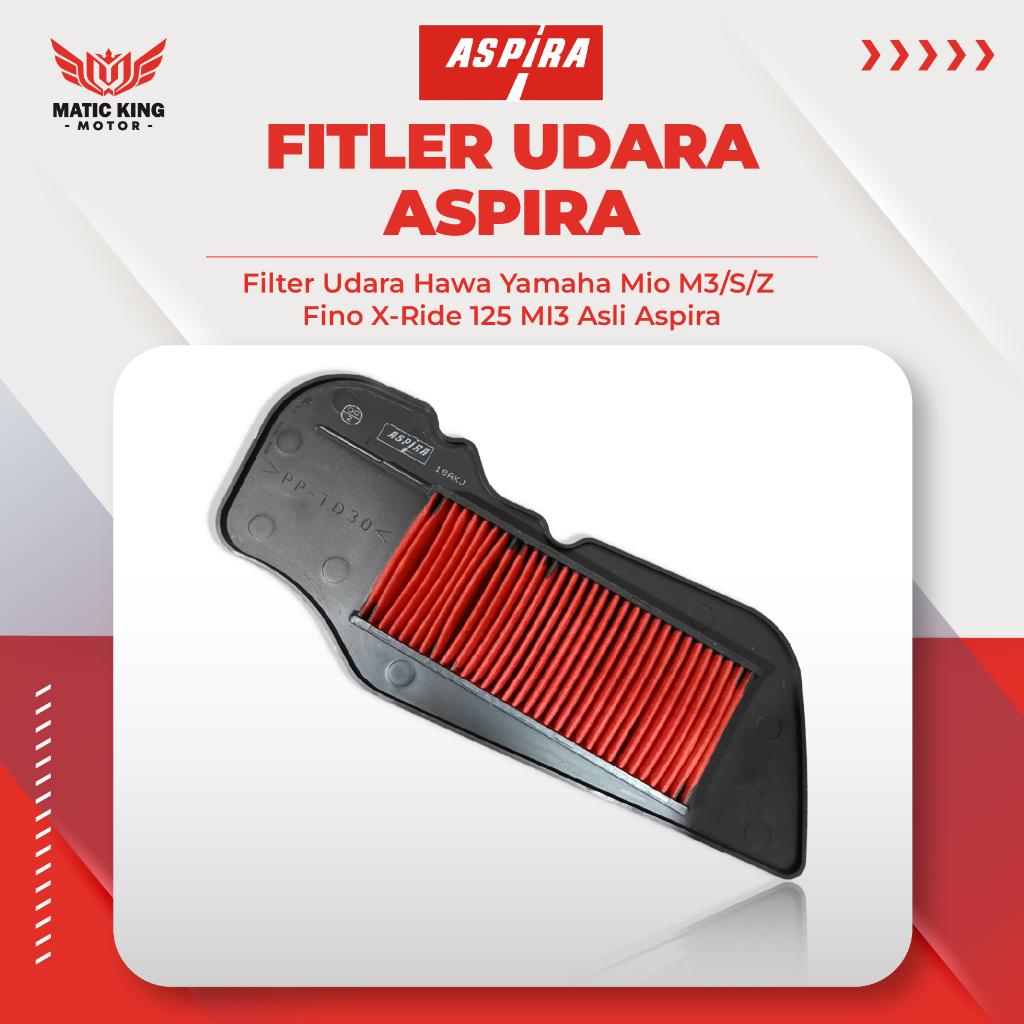 Jual Filter Udara Hawa Yamaha Mio M3 S Z Fino X Ride 125 ORI ASLI ...