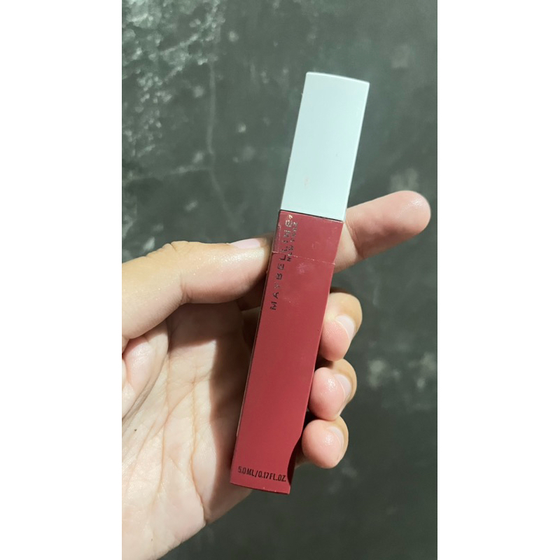 Jual MAYBELLINE Superstay Matte Ink Liquid Long Lasting Waterproof Matte Lipstick Lipcream Make ...