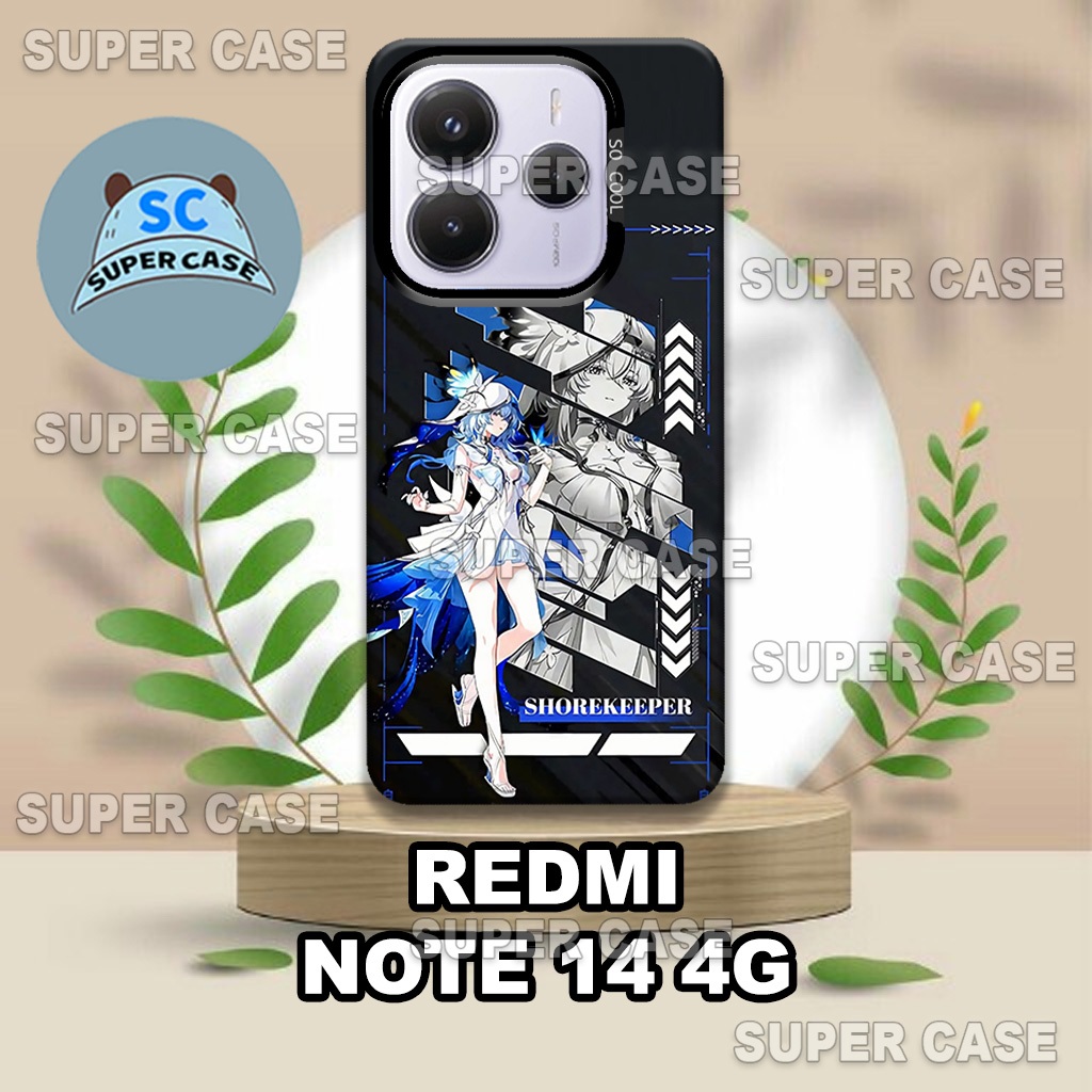 Jual (Q21) Case HP untuk REDMI NOTE 14 5G Terbaru | MOTIF WW | Kesing ...