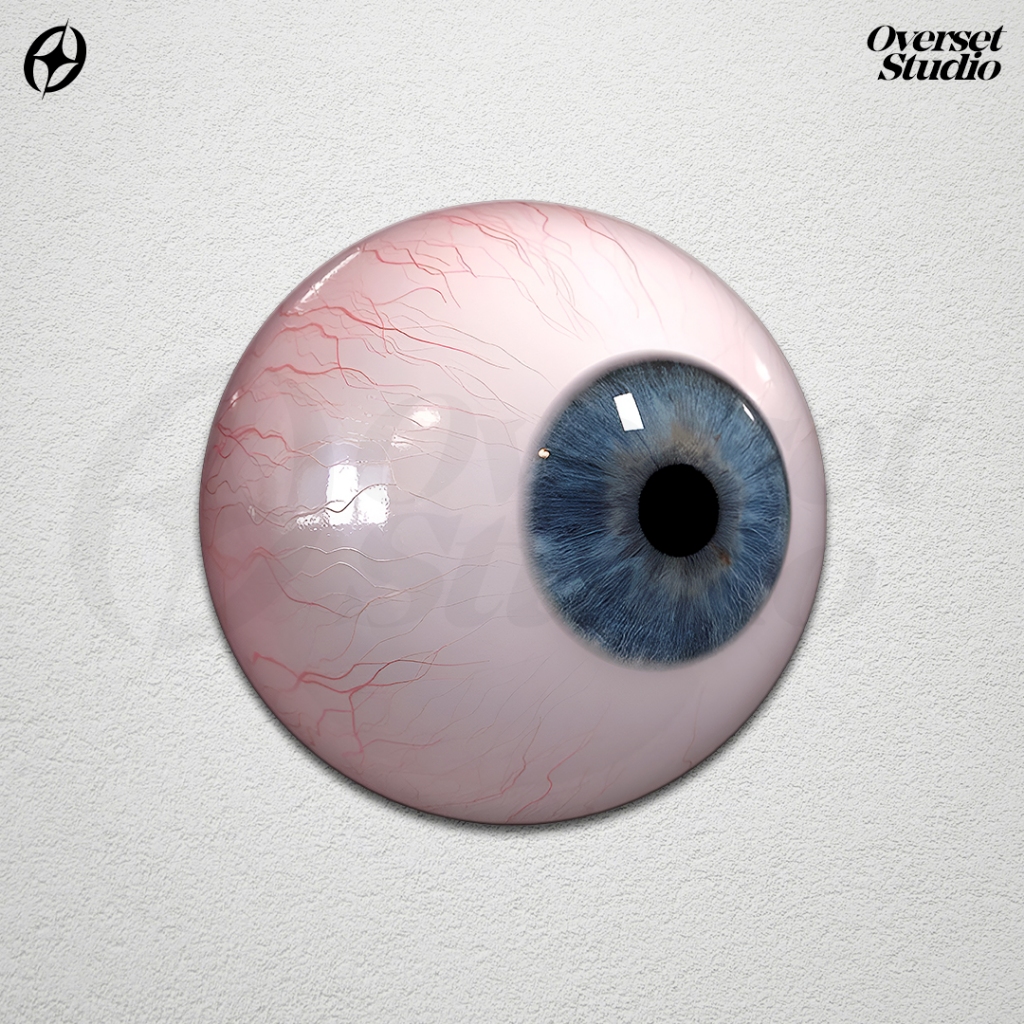 Jual (GRATIS ONGKIR & COD) Stiker Sticker Mata / Sticker Aesthetic Bola ...