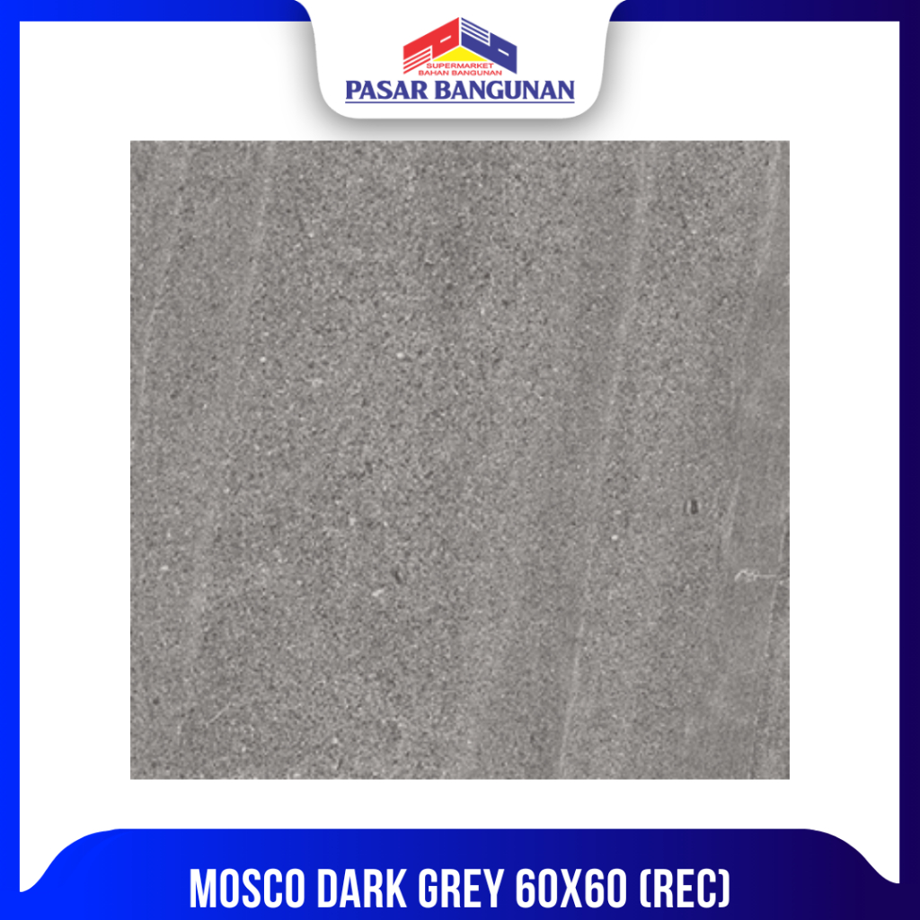 Jual KERAMIK HABITAT MOSCO DARK GREY 60X60 (REC) | Shopee Indonesia