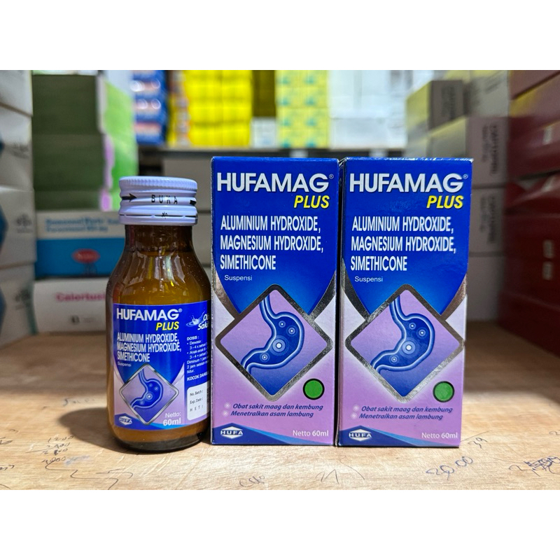 Jual HUFAMAG PLUS SIRUP 60 ML - Sirup Obat Maag | Shopee Indonesia