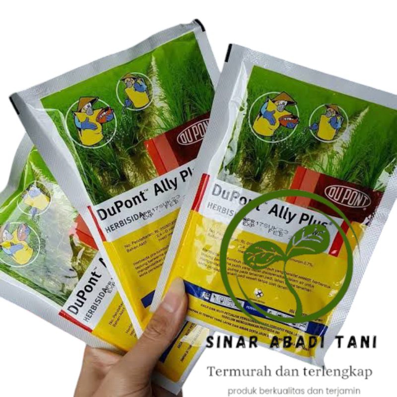 Jual Dupont Ally Plus 77WP Herbisida Racun Gulma Rumput Sawah [40 gr ...