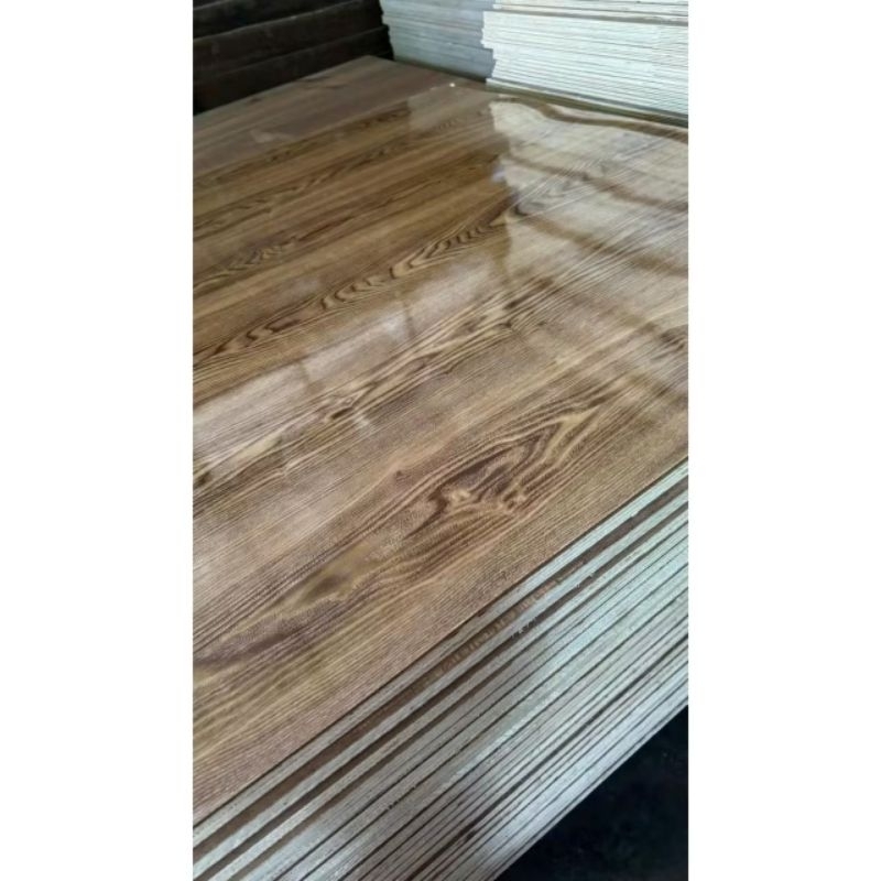 Jual TRIPLEK POLYPRINT MOTIF KAYU 3MM SISA POTONGAN WARNA COKLAT ...