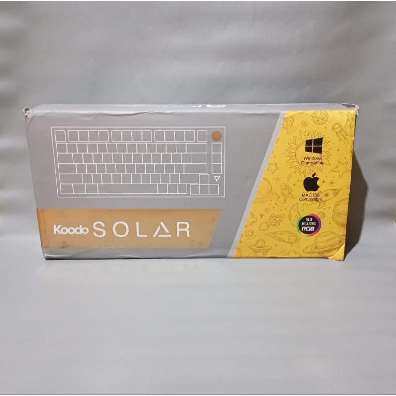 Jual Koodo Solar Wireless Keyboard PRELOVED Not Daxa Daiva Ajazz Monka ...