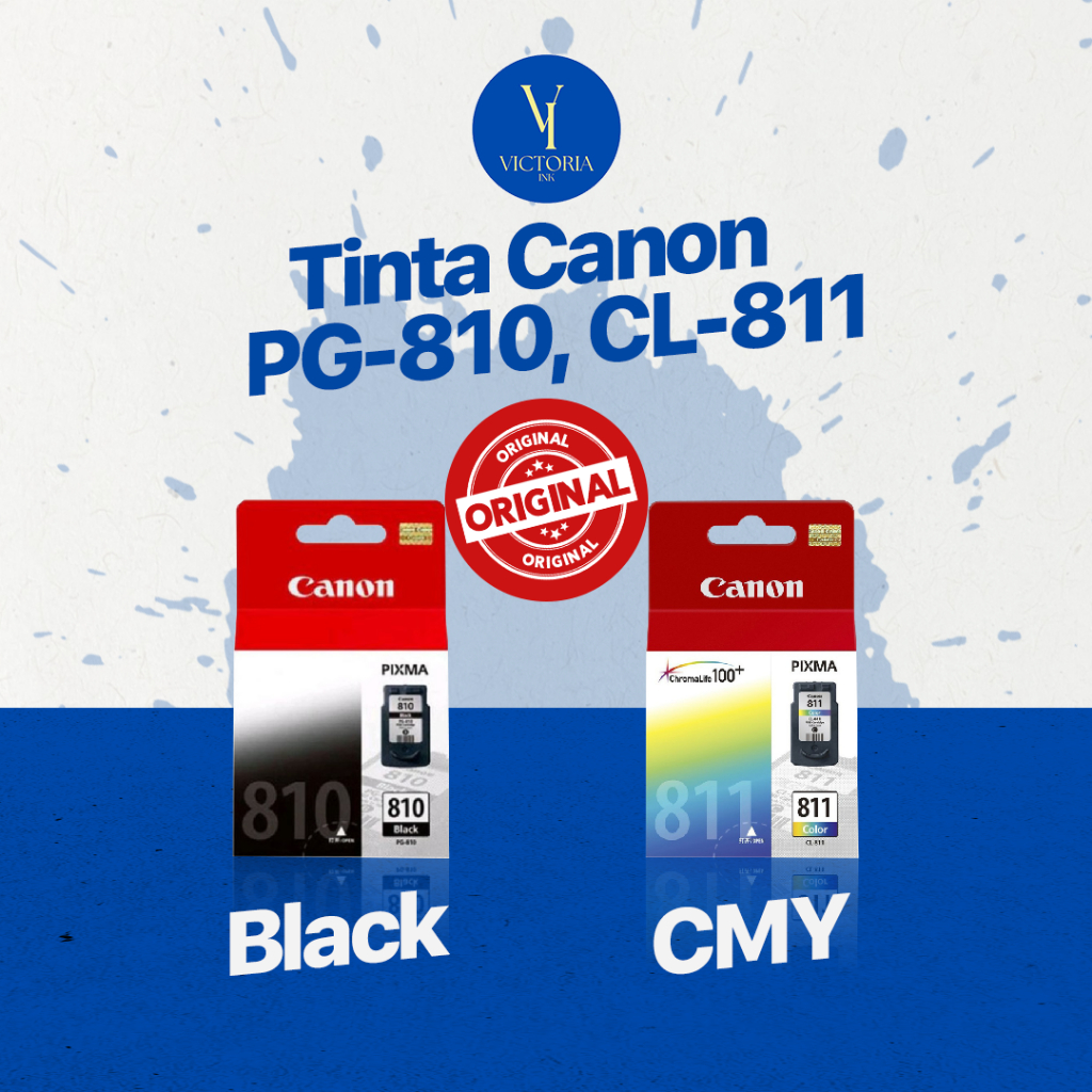 Jual Tinta Canon Cartridge 810 Cartridge 811 Tinta Canon 810 Hitam ...