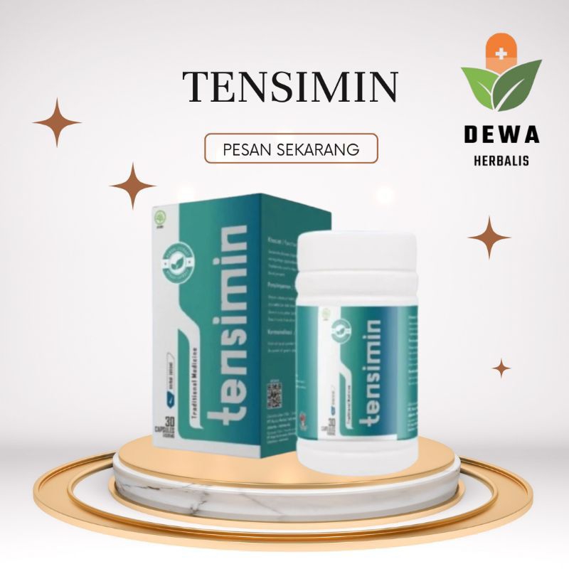 Jual TENSIMIN Asli Original Obat Herbal Hipertensi Atasi Darah Tinggi ...