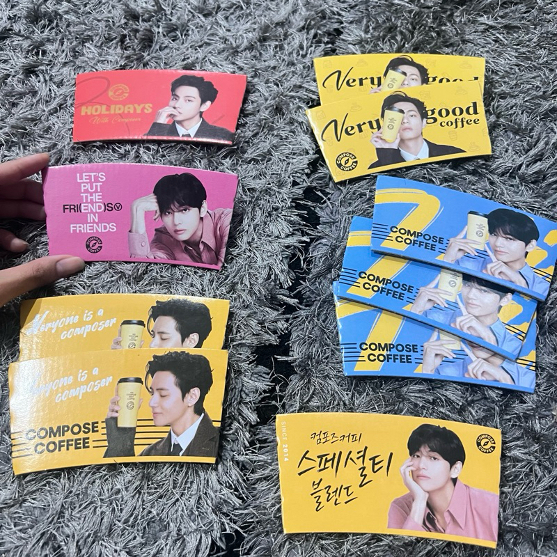 Jual COMPOSE COFFEE V / TAEHYUNG SLEEVE (READY STOCK) | Shopee Indonesia