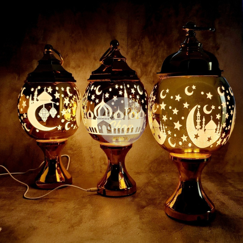 Jual Lentera LED Idul Fitri Telur Faberge Egg Jumbo Lampu Dekorasi ...