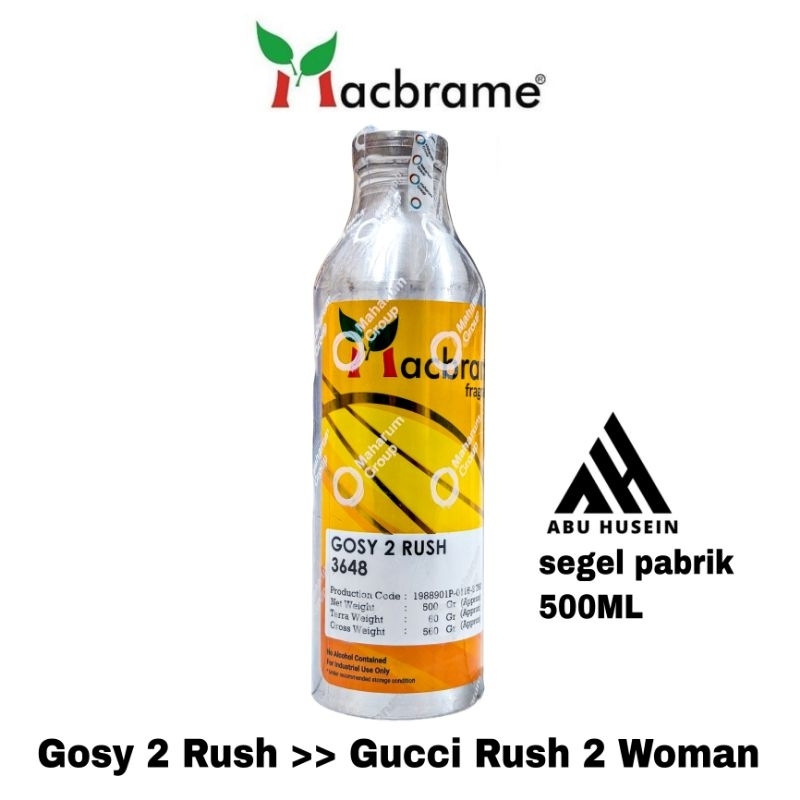 Jual GOSY 2 RUSH // GUCCI RUSH 2 WOMAN 500ML PRODUK MACBRAME (untuk ...