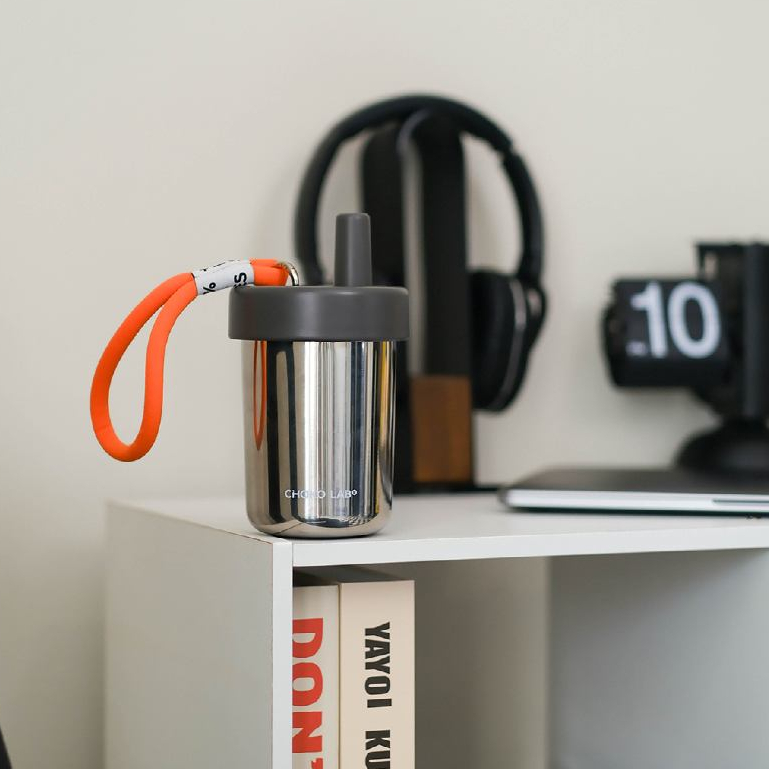 Jual CHAKO LAB BOBO Vacuum Cup Insulated Thermos 485ml - Chrome Black ...