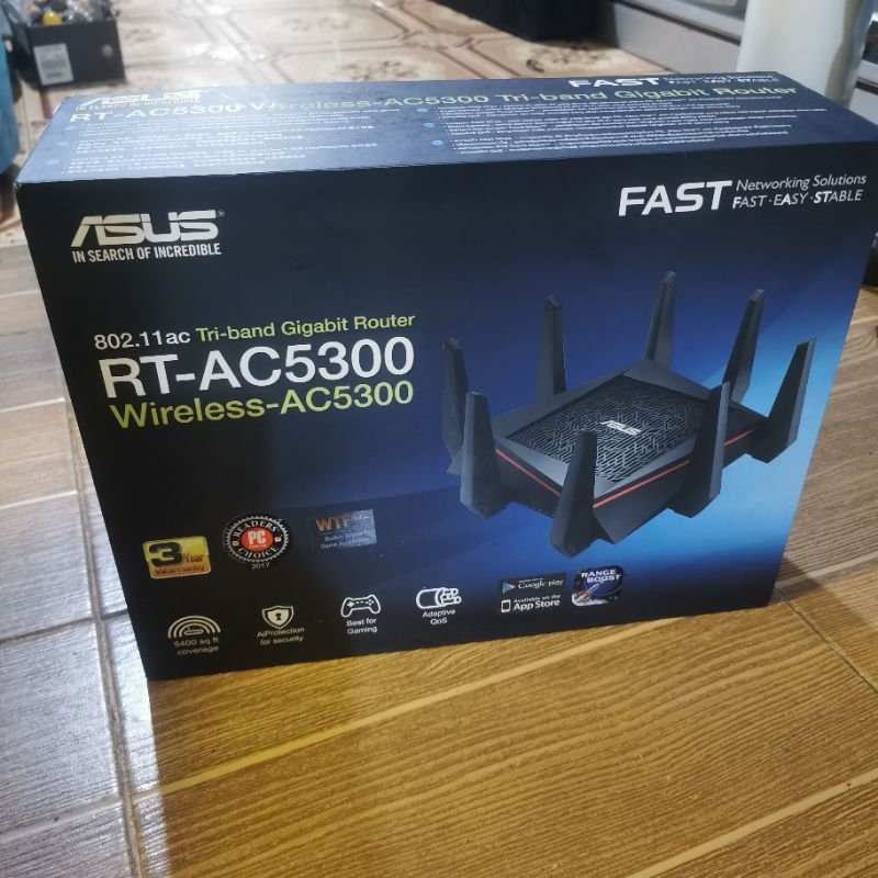 Jual Asus RT-AC5300 Tri-band gigabite router | Shopee Indonesia