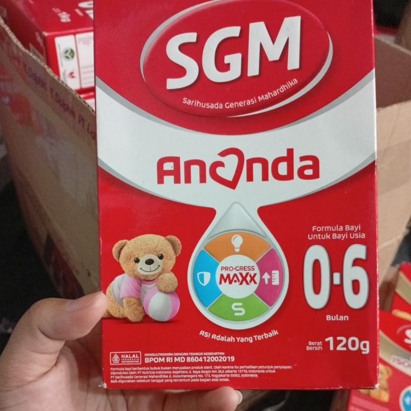 Jual Susu SGM Ananda 0-6 bulan 120g | Shopee Indonesia