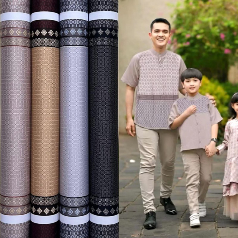 Jual Bahan Kain Silk Delina / bahan gamis seragam sarimbit couple ...