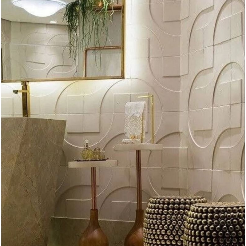 Jual Wall panel dinding 3D Beton bata tempel dinding beton | Shopee ...